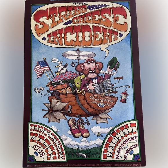 Art | The String Cheese Incident Poster By Dave Huckins | Poshmark